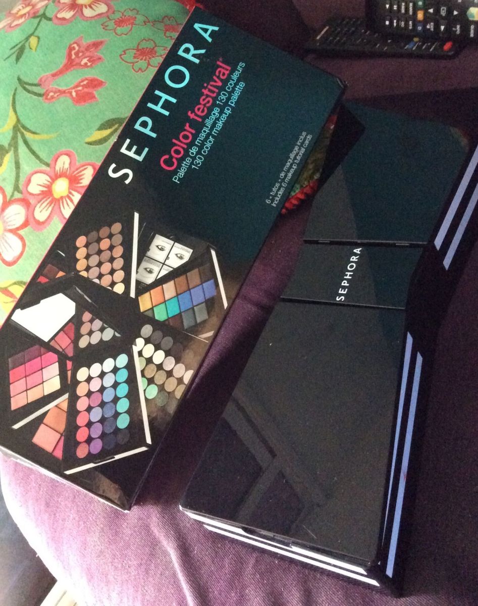Sephora Color Festival 130 Cores Original | Maquiagem Feminina Sephora ...