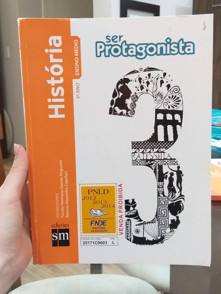 Ser Protagonista - História- 3 Ano Em | Livro Edição Sm Usado 66877035 ...