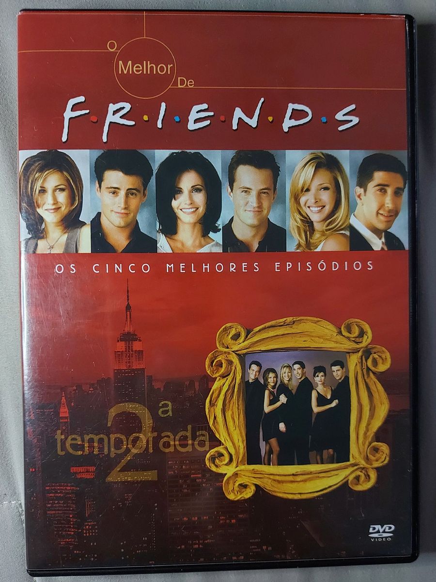 Seriado/série Segunda Temporada Friends/dvd | Filme e Série Dvd Usado ...