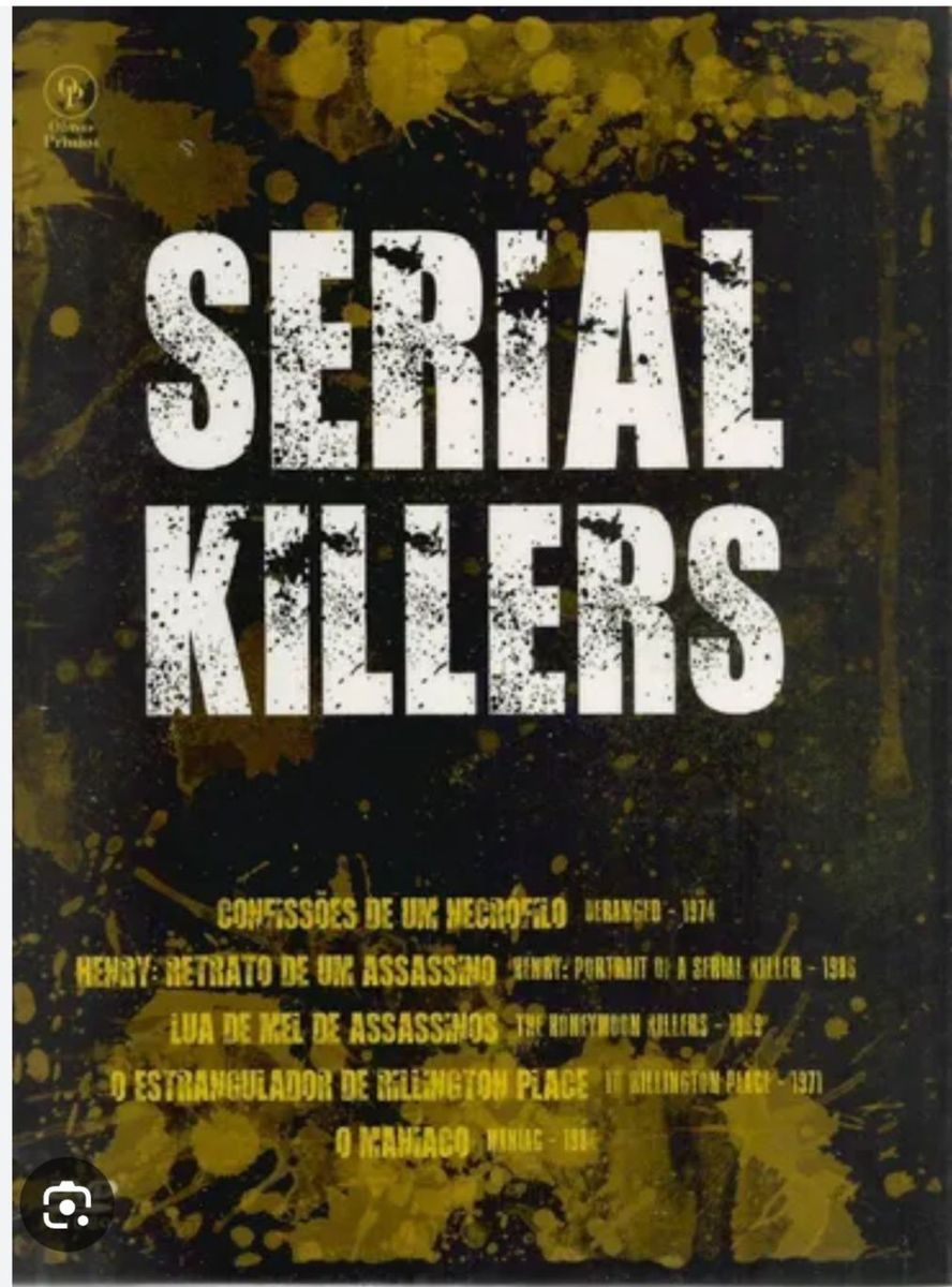 Serial Killers Dvd | Item de Música Dvd Nunca Usado 129962099 | enjoei
