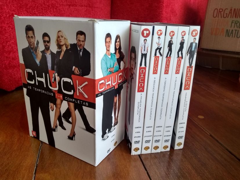 Série Chuck Dvd Box Completo | Filme e Série Warner Bros Usado 36068030 ...