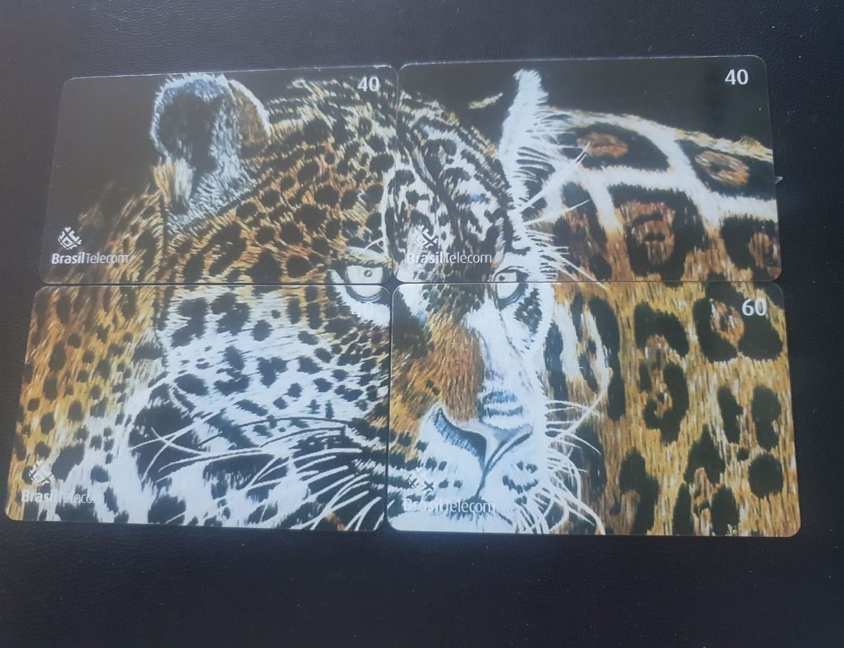 Série Completa Onça Pintada | Produto Vintage e Retro Brasiltelecom ...