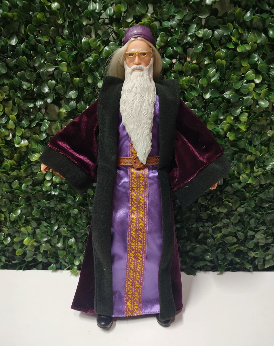 Série Harry Potter - Boneco do Professor Dumbledore Articulado Mattel ...