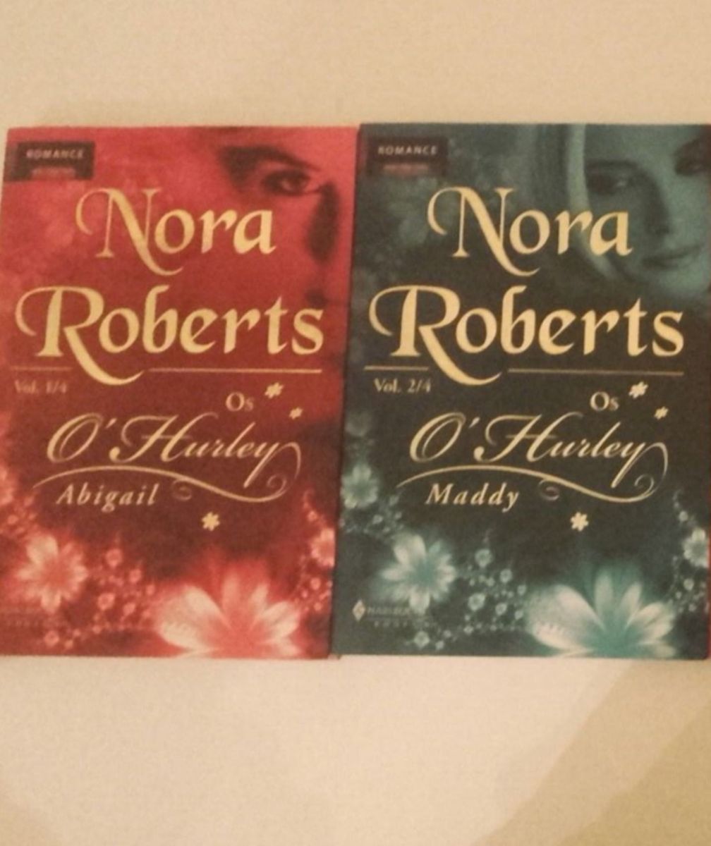Série O'hurley 4 Livros - Nora Roberts | Livro Nora Roberts Usado ...