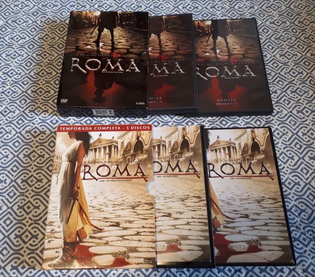 Série Roma Completa Dvd Temporadas 1 e 2 | Filme e Série Hbo Usado ...