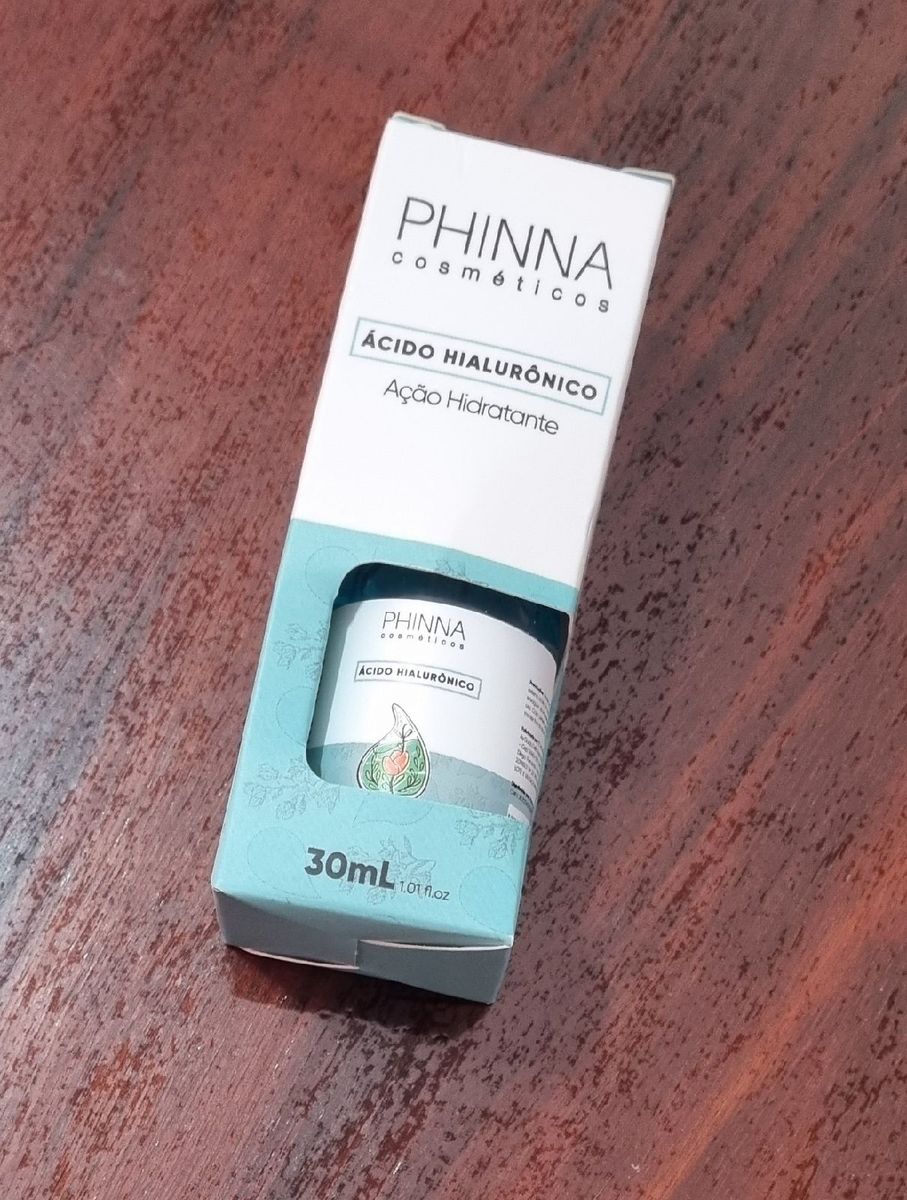 Sérum Facial Ácido Hialurônico Phinna | Cosmético Feminino Phinna ...