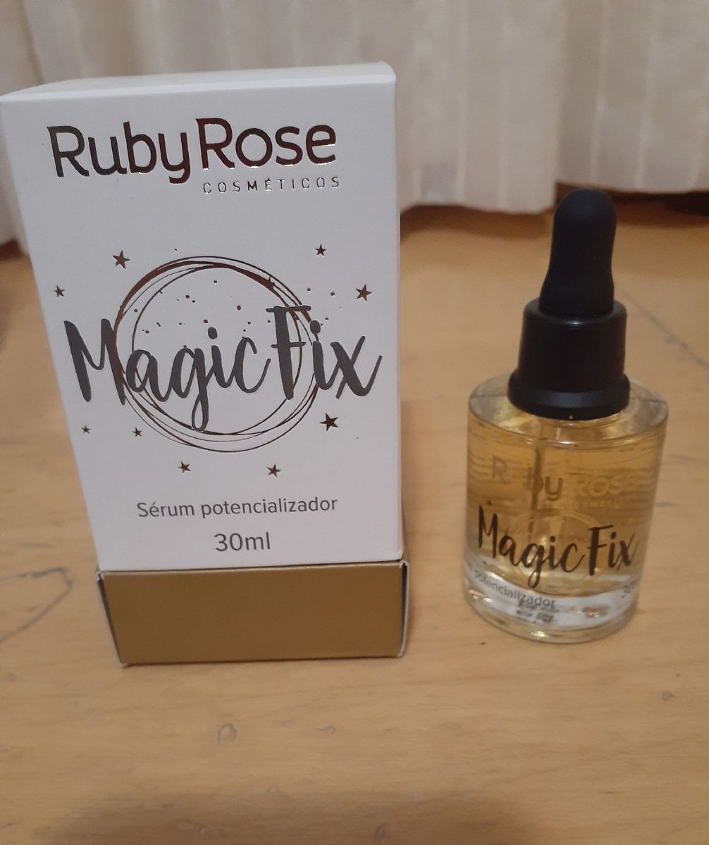 Sérum Potencializador Magic Fix Ruby Rose | Maquiagem Feminina Ruby ...