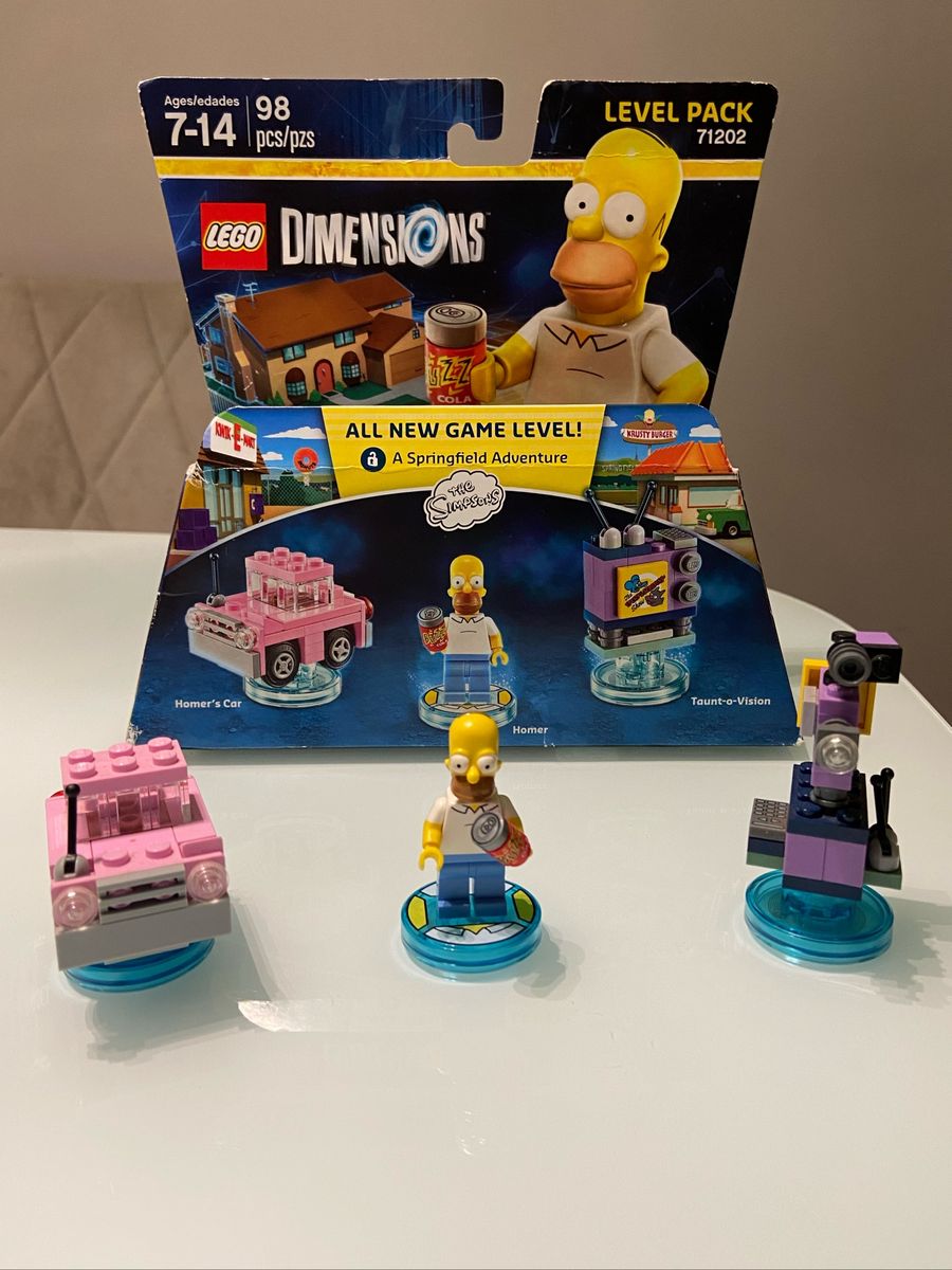Set Lego Dimensions Simpsons | Brinquedo Lego Usado 68814304 | enjoei