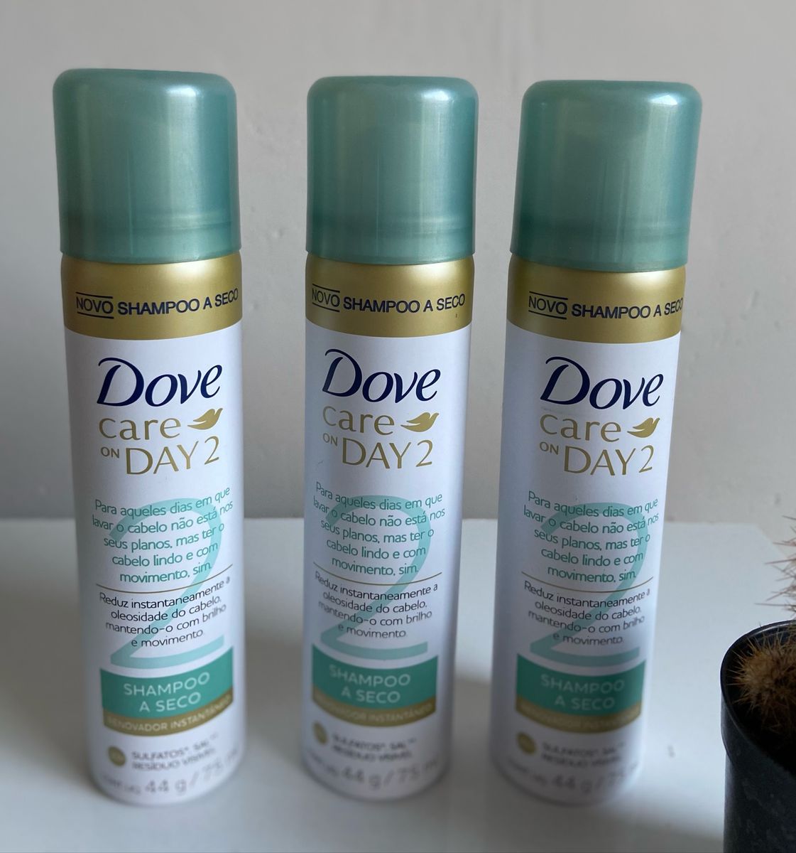 Shampoo a Seco Dove Kit C 3 | Produto p/ Cabelos Feminino Dove Nunca ...