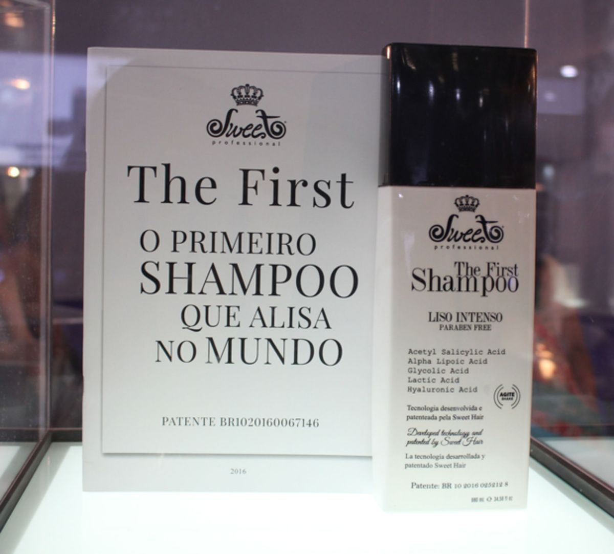 Shampoo Alisante (the First) Sweet Hair | Produto p/ Cabelos Feminino ...