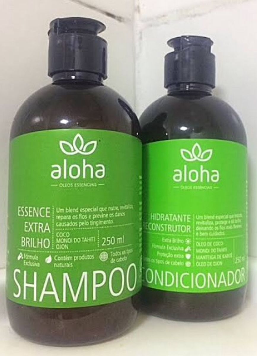 Shampoo e Condicionador | Produto p/ Cabelos Feminino Aloha Nunca Usado ...