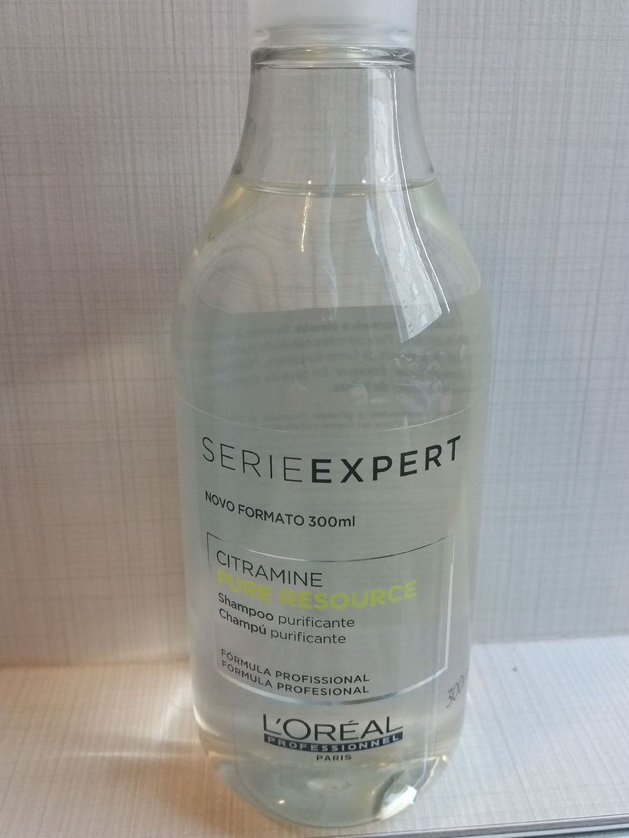 Shampoo Loreal Citramine Pure Resource 300ml | Produto p/ Cabelos ...