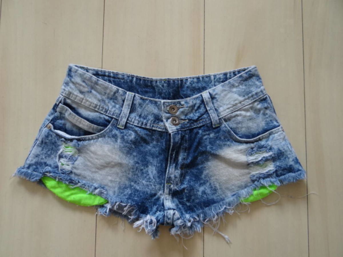 Short Anos 80 | Shorts Feminino Aquamar Nunca Usado 25442124 | enjoei