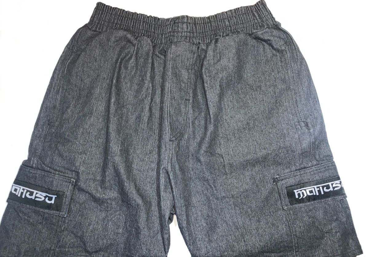 Short Cargo Mafiusu Preto | Bermuda Masculina Mafiusu Nunca Usado ...