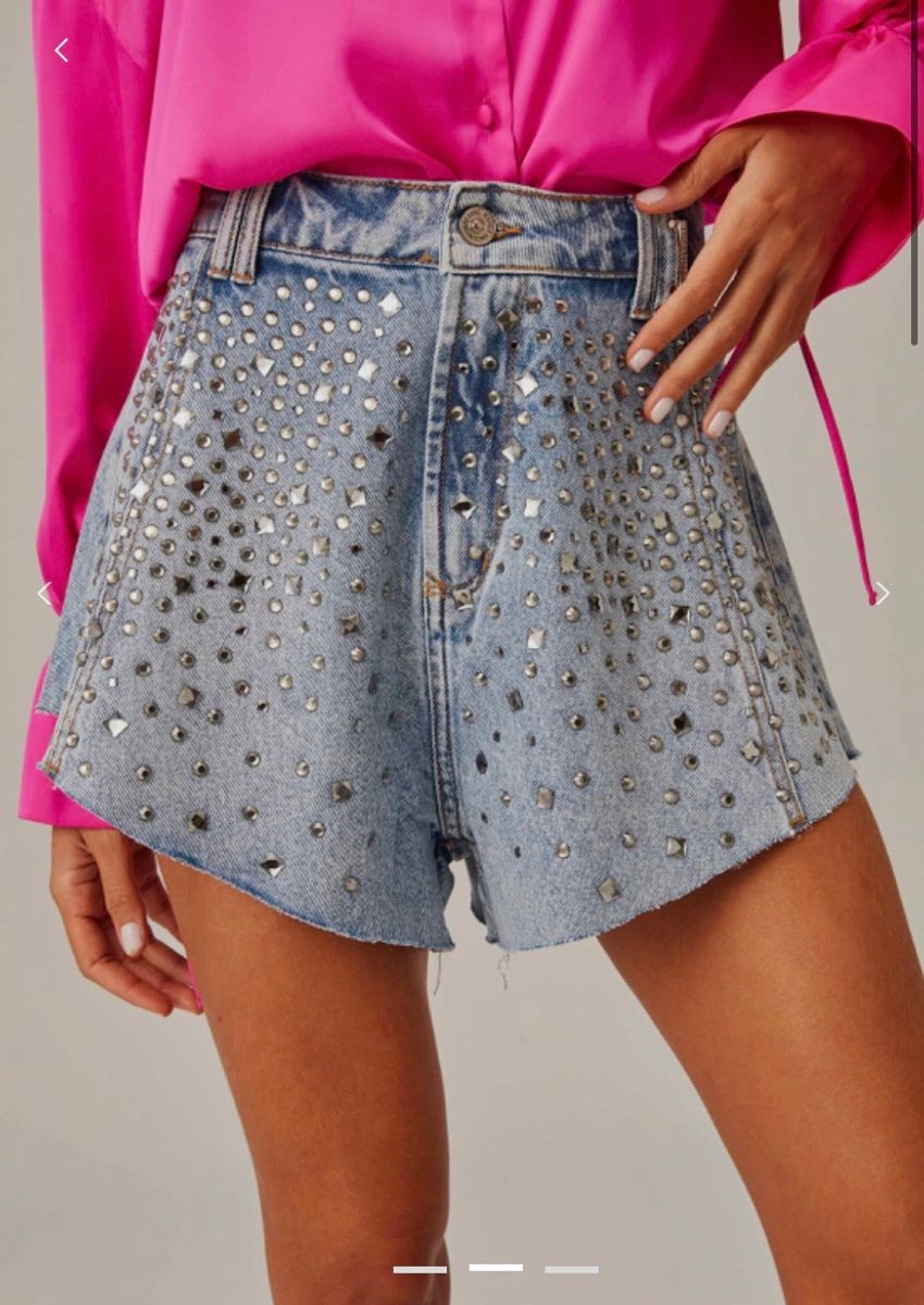 Short Evasê Lança Perfume | Shorts Feminino Lanca Perfume Usado ...