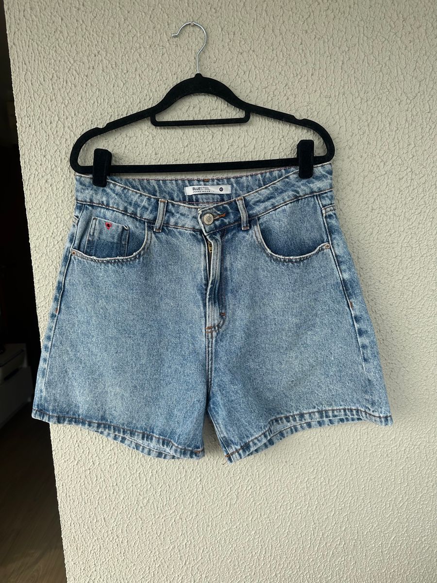 Short Jeans Evasê Renner | Shorts Feminino Renner Usado 132717291 | enjoei