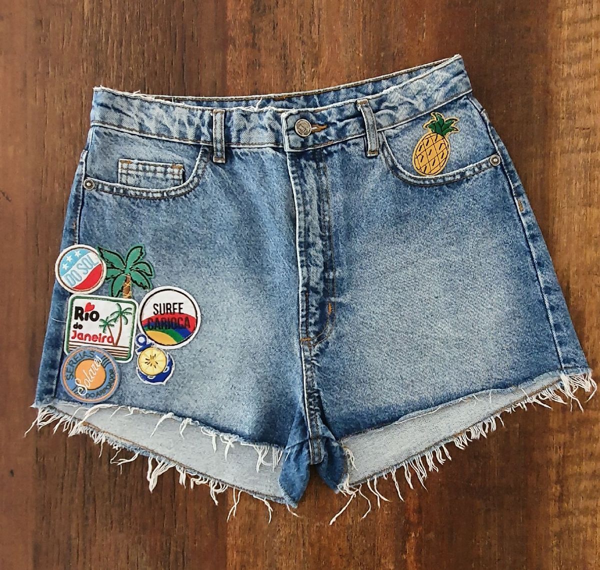 Short Jeans Farm | Shorts Feminino Farm Usado 46551916 | enjoei