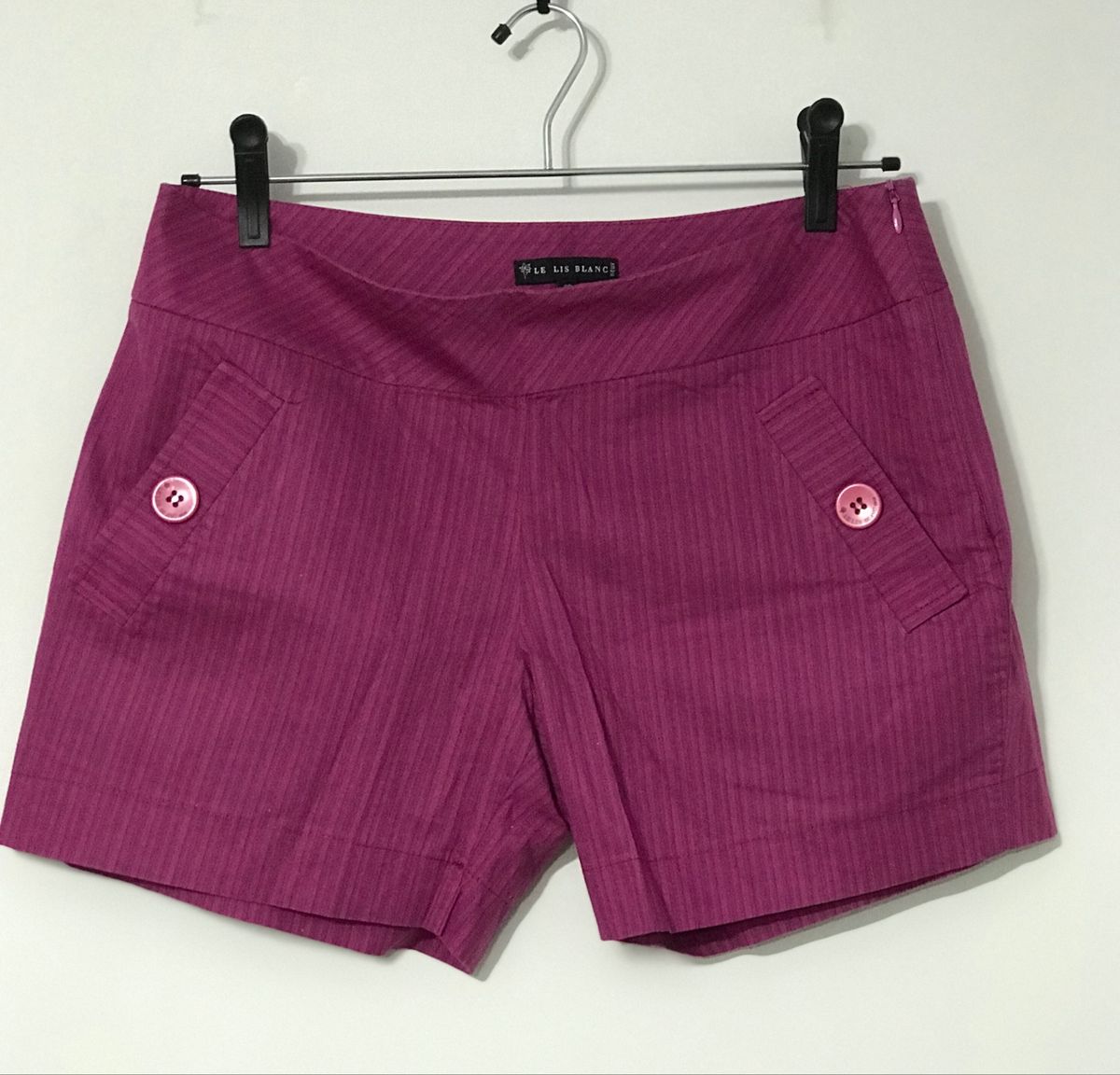 Short Le Lis Blanc Fúcsia | Shorts Feminino Le Lis Blanc Usado 36917387 ...