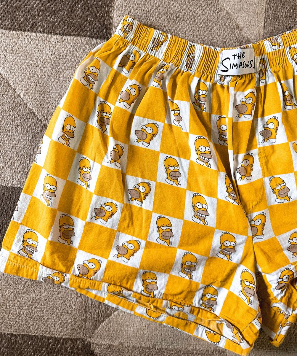Shortinho The Simpsons | Shorts Feminino The Simpsons Usado 77836716 ...