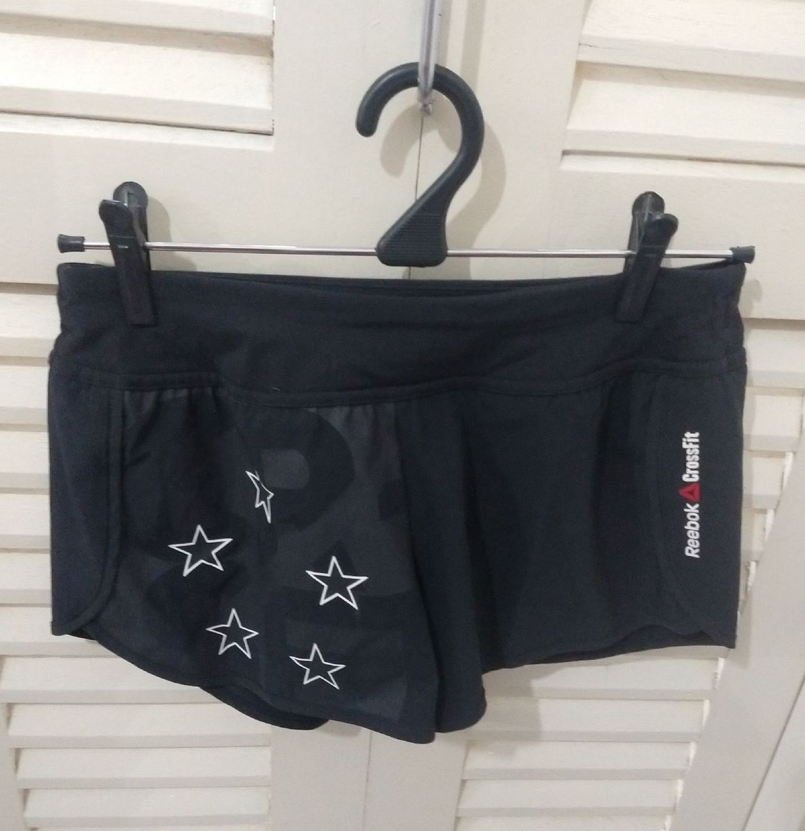 Shorts Reebok Crossfit Feminino Preto Com Calcinha Embutida Original Shorts Feminino Reebok