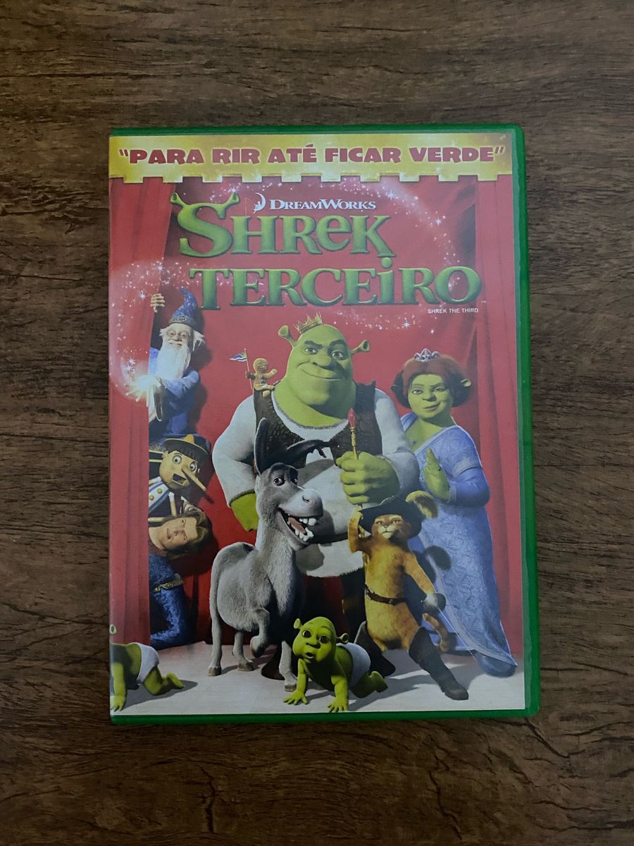 Shrek Terceiro | Filme e Série Dvd Usado 67533638 | enjoei