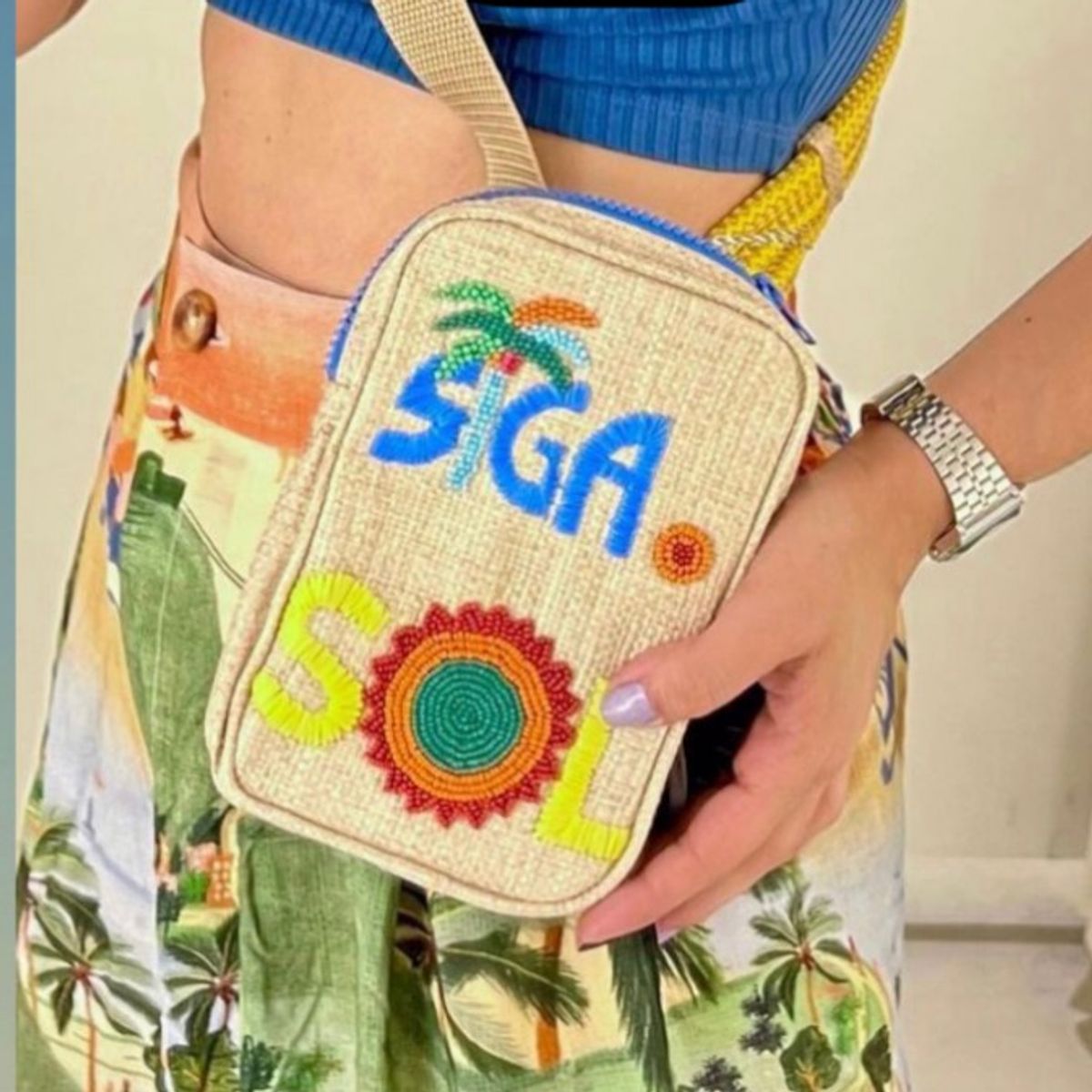 Siga O Sol | Bolsa de Ombro Feminina Farm Nunca Usado 86091870 | enjoei