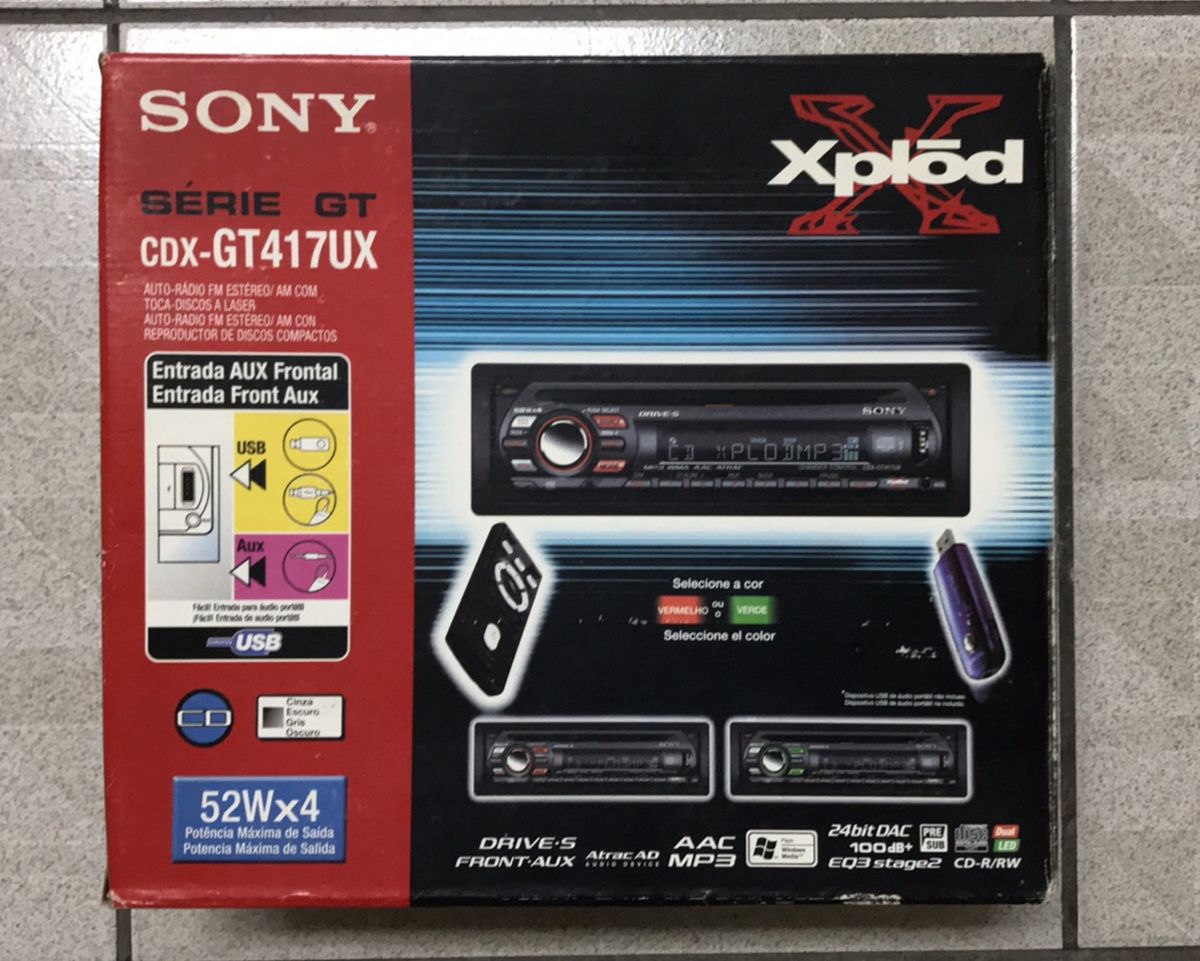 Estereo Sony Xplod | ubicaciondepersonas.cdmx.gob.mx