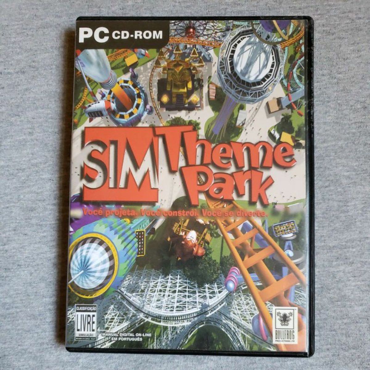 Sim Theme Park - Pc | Jogo de Computador Cd Rom Usado 77199806 | enjoei
