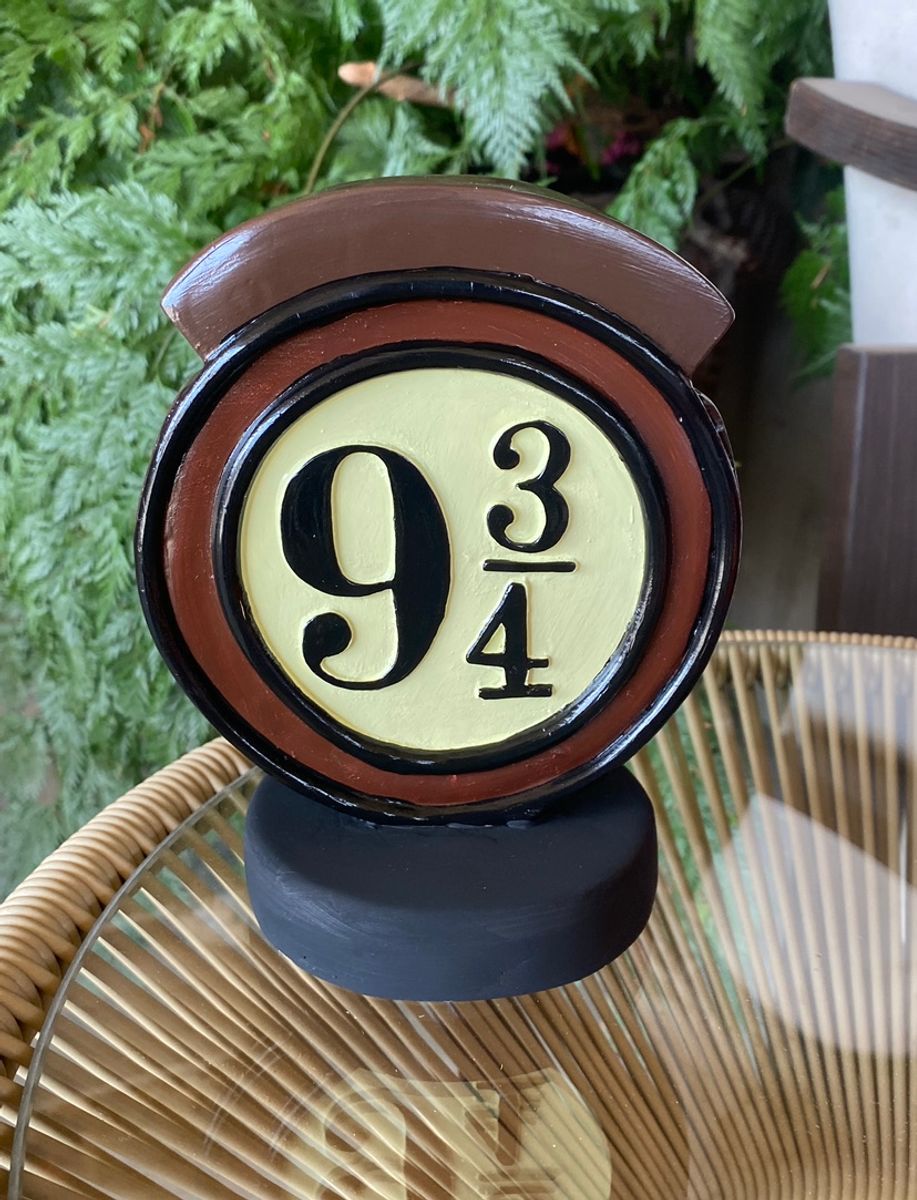 Símbolo Plataforma 9 3/4 Harry Potter | Filme e Série Harry Potter Nunca Usado 87327343 | enjoei