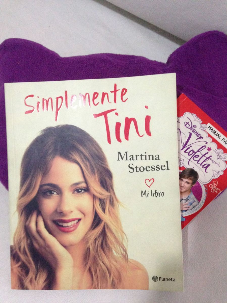 Simplesmente Tini - Martina Stoessel Mi Libro | Livro Editora Planeta Usado 20279713 | enjoei
