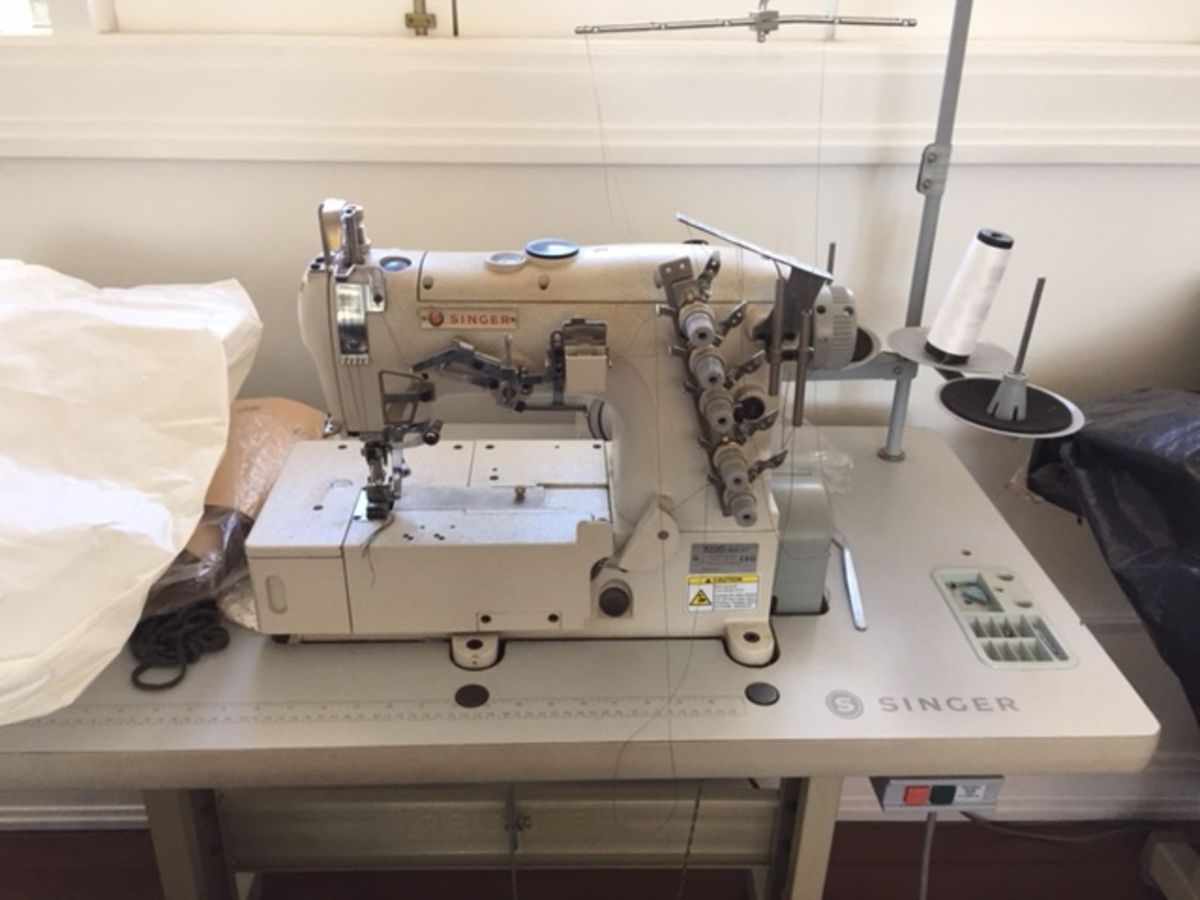 Singer Galoneira Industrial 522d | Produto Feminino Singer Usado ...