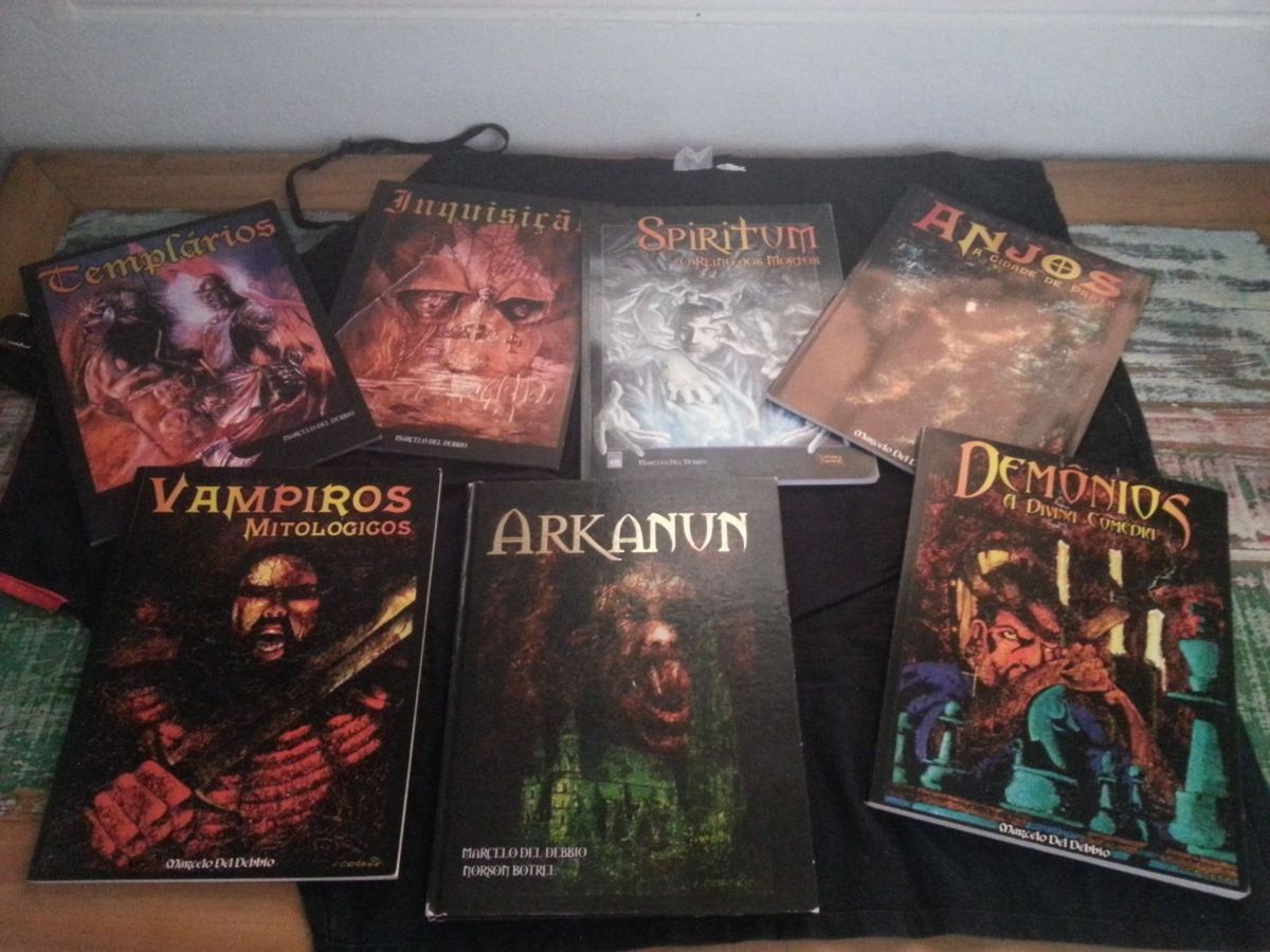 Sistema Daemon Arkanun/anjos/demonios/vampiros / Rpg | Livro Daemon ...