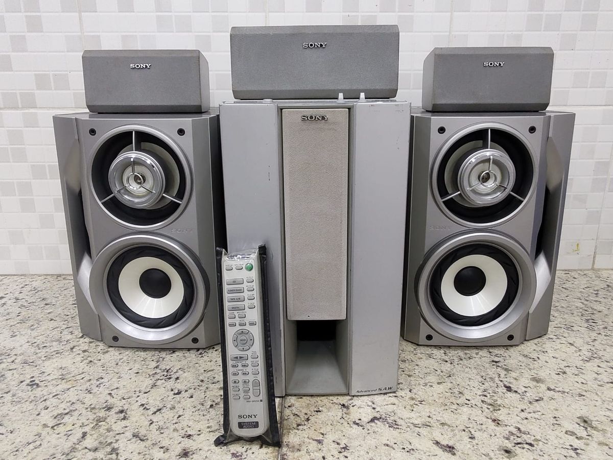 Sistema de Som Sony com Subwoofer | Item de Música Sony Usado 88990876 ...