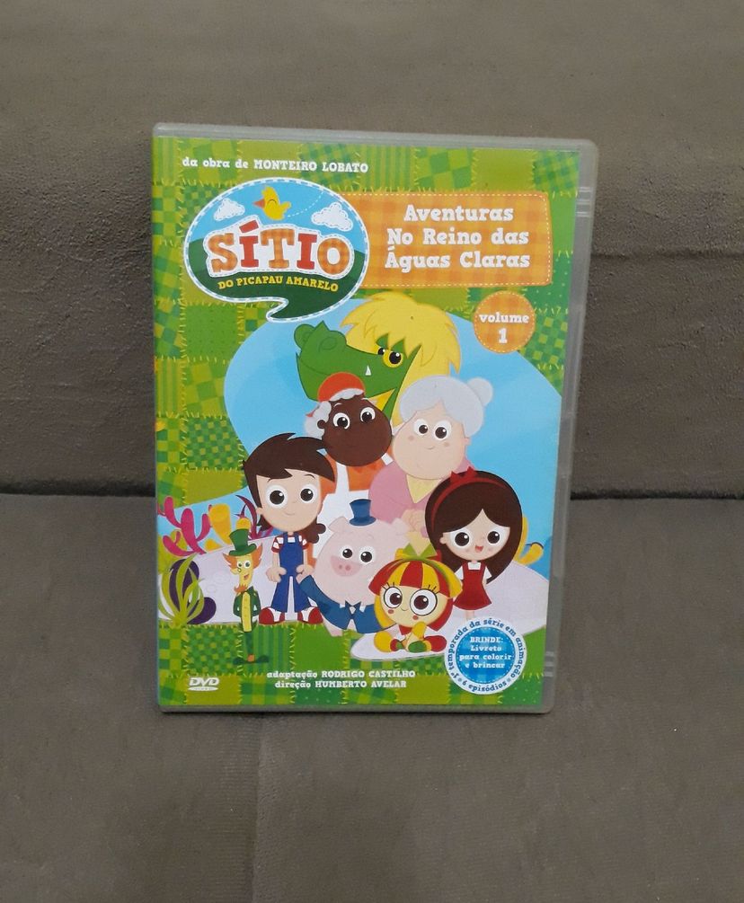 Sítio do Picapau Amarelo - Dvd - Desenho Volume 1 | Item de Música Dvd Usado 103980286 | enjoei