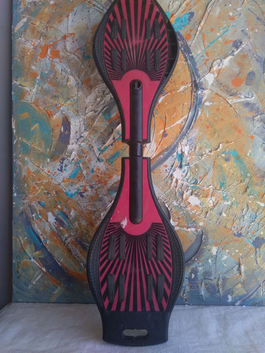 Skate 2 Rodas Wavebord Rosa | Item p/ Esporte e Outdoor Usado 72610916 ...