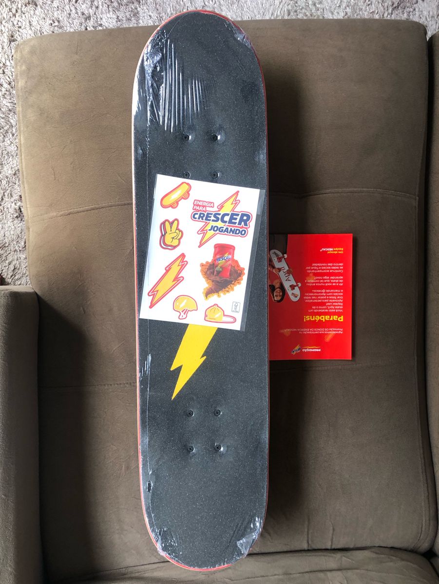 Skate April Novo Rayssa Leal E Nescau Item P Esporte E Outdoor April Nunca Usado 77102114