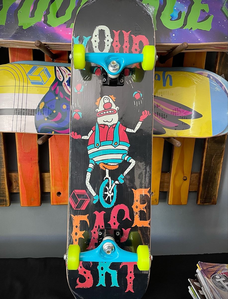 Skate Completo Your Face | Item p/ Esporte e Outdoor Your Face Nunca ...