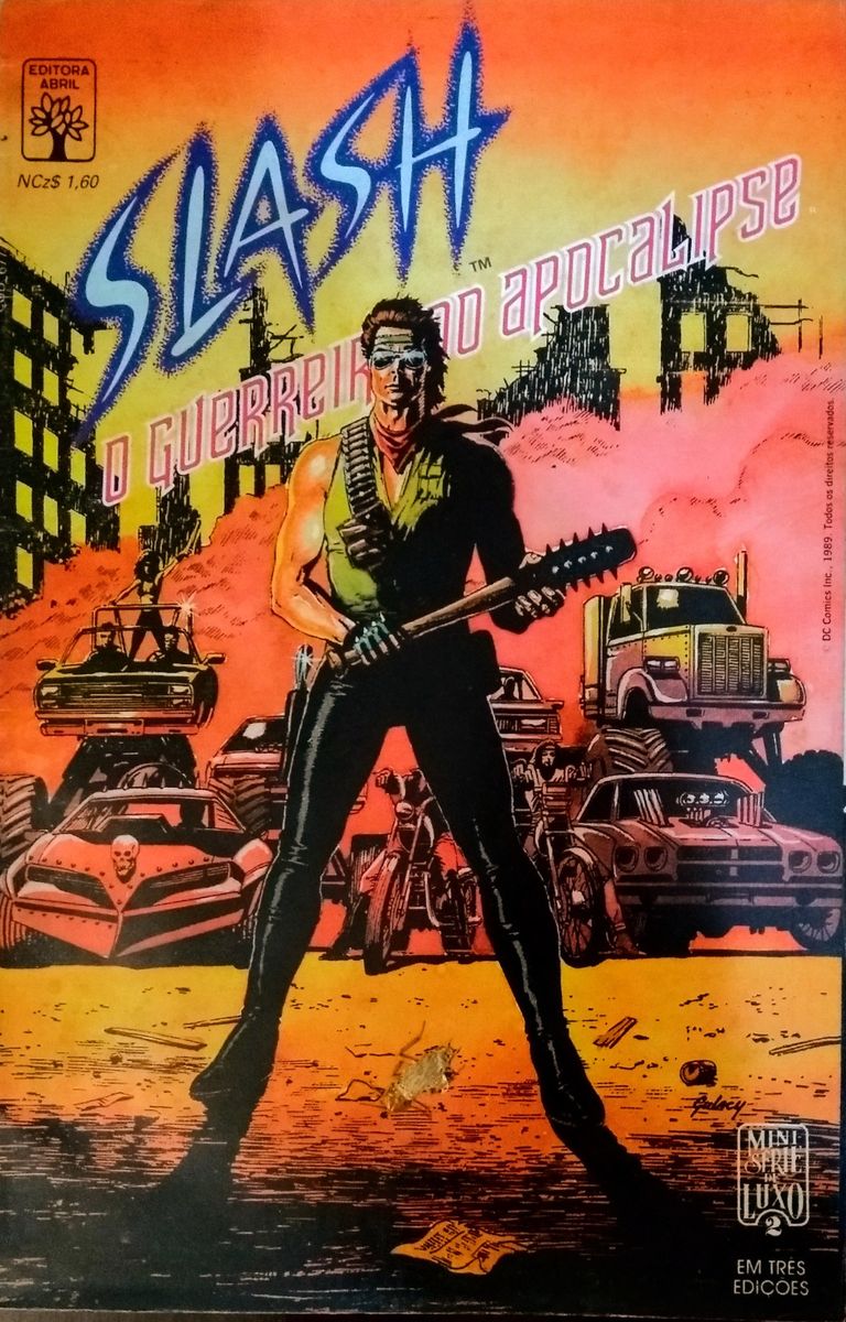 Slash - O Guerreiro do Apocalipse (1989) Influência Total de ' Mad Max - Estrada da Fúria ...