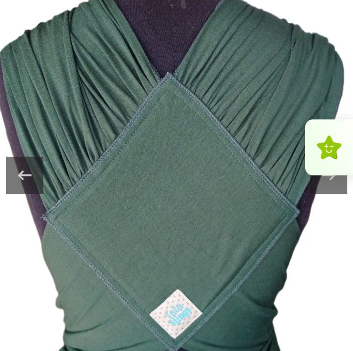 Sling Verde | Produto Feminino Tata Sling Nunca Usado 124524548 | enjoei