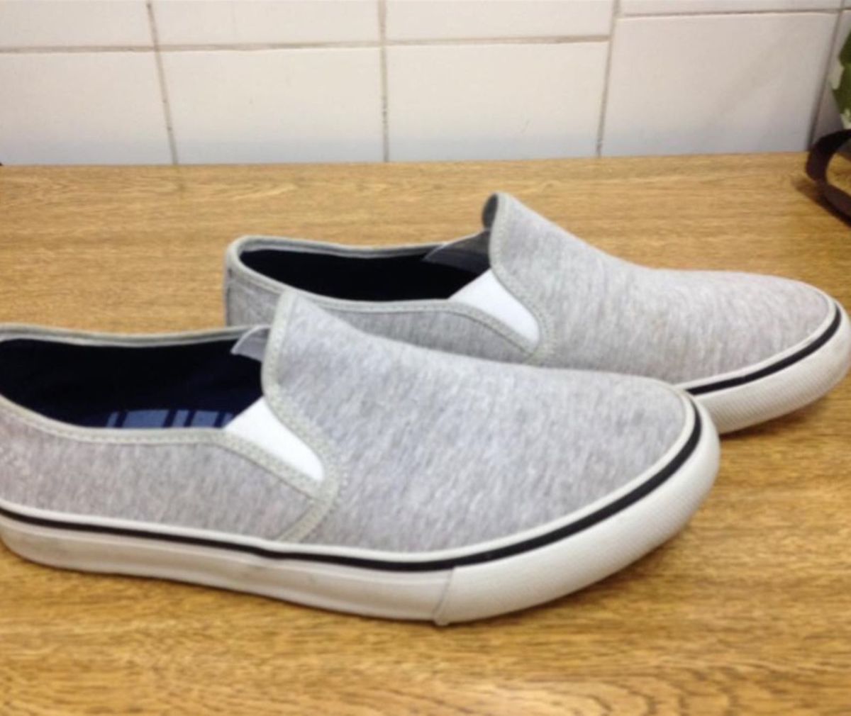 Slip On Cinza | Tênis Feminino Oxto Usado 19303347 | enjoei