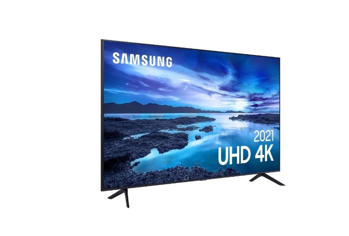 Smart Tv 70" Uhd Samsung 4k 70au7700 Processador Crystal 4k | TV e ...