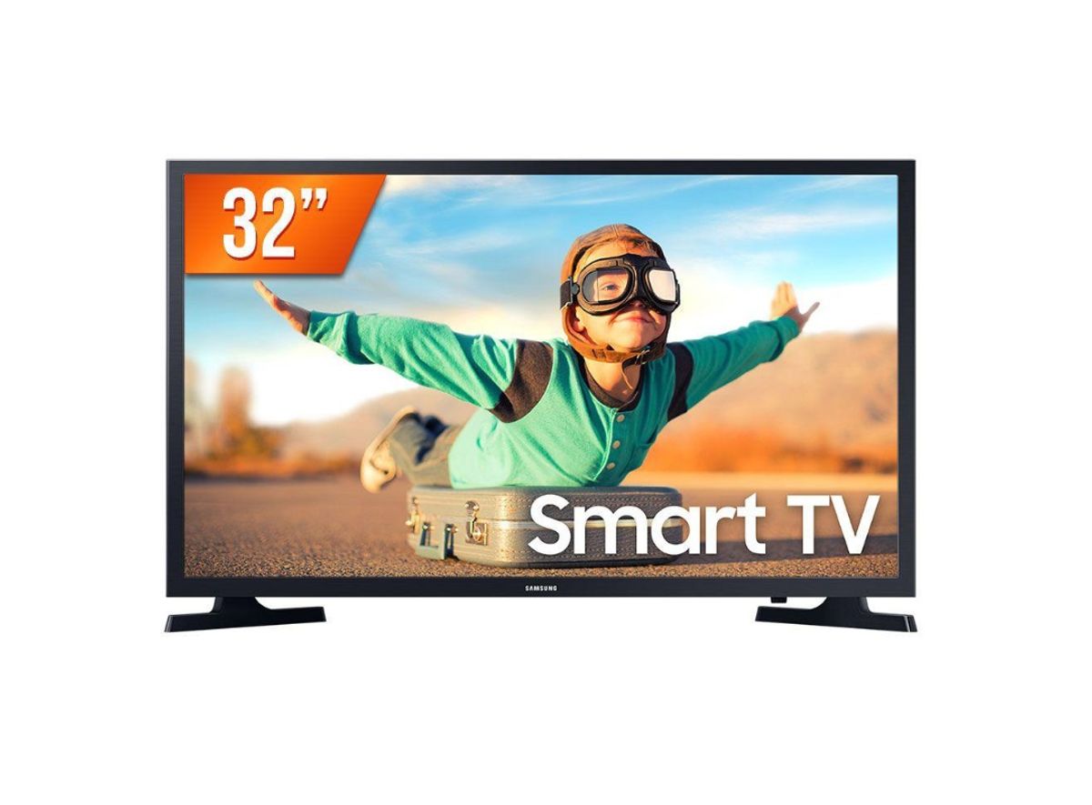 Smart Tv Led 32`` Hd Samsung 32t4300 2 Hdmi 1 Usb Wi-fi | TV e Display ...