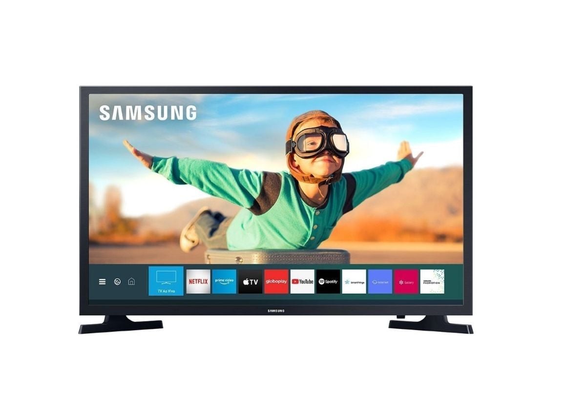 Smart Tv Led 32 Samsung Tizen Hd 32t4300 2020 - Wifi, Hdr para Brilho e ...