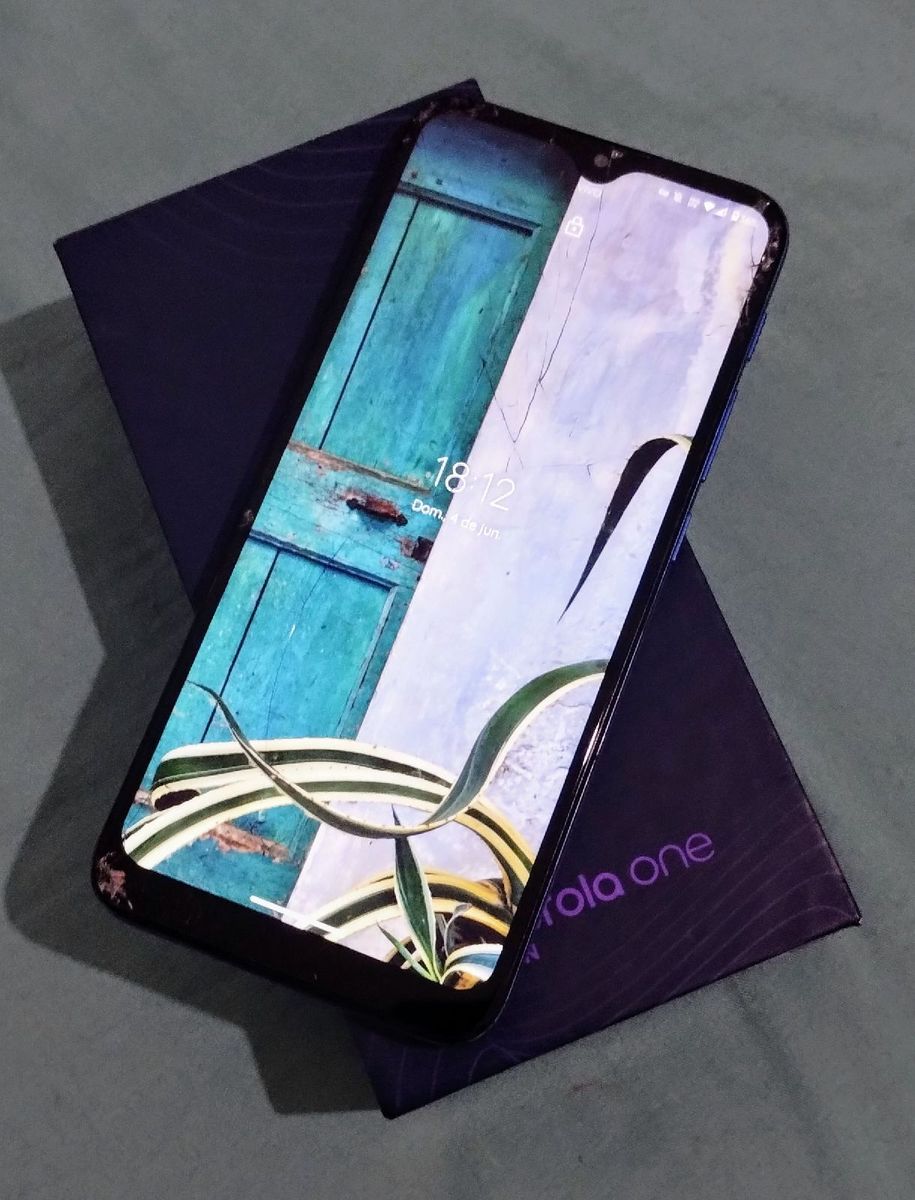 Smartphone Moto G One Fusion Azul Safira | Celular Moto G Usado ...