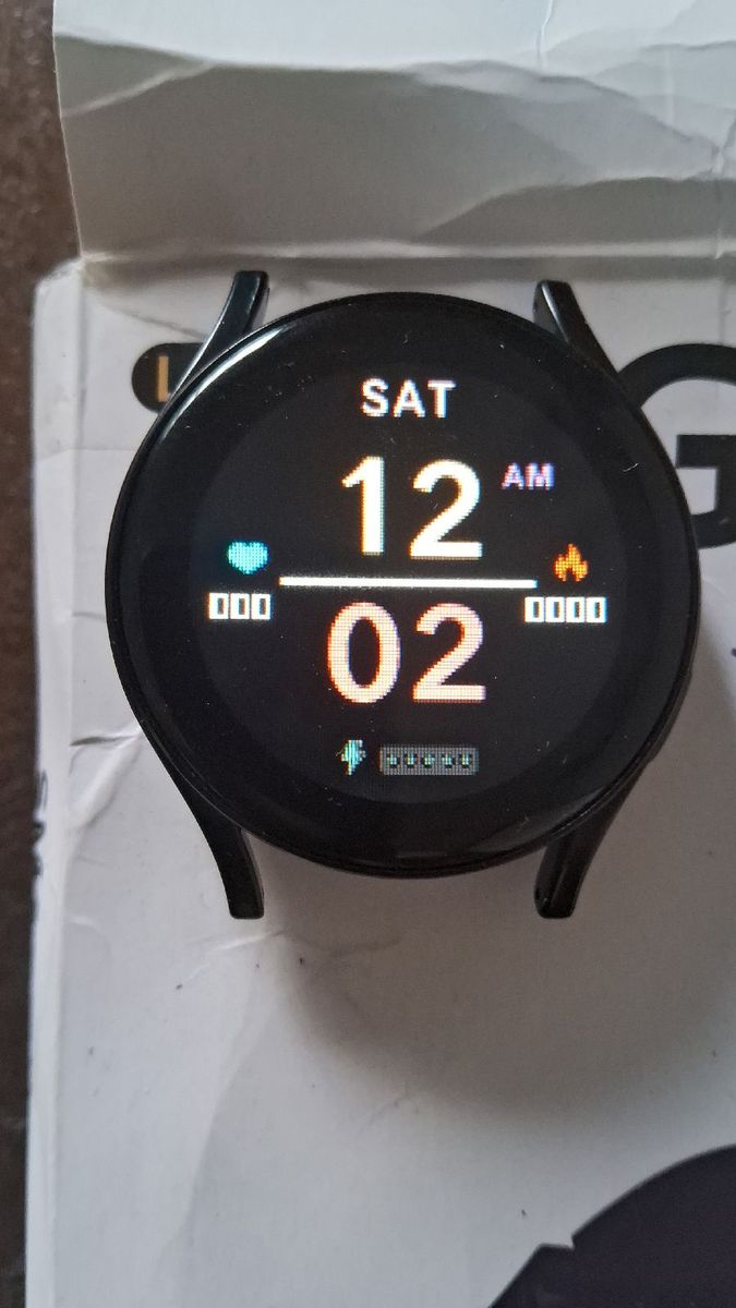 Smartwatch Gt1 Preto com Várias Funções | Celular Gt1 Nunca Usado ...