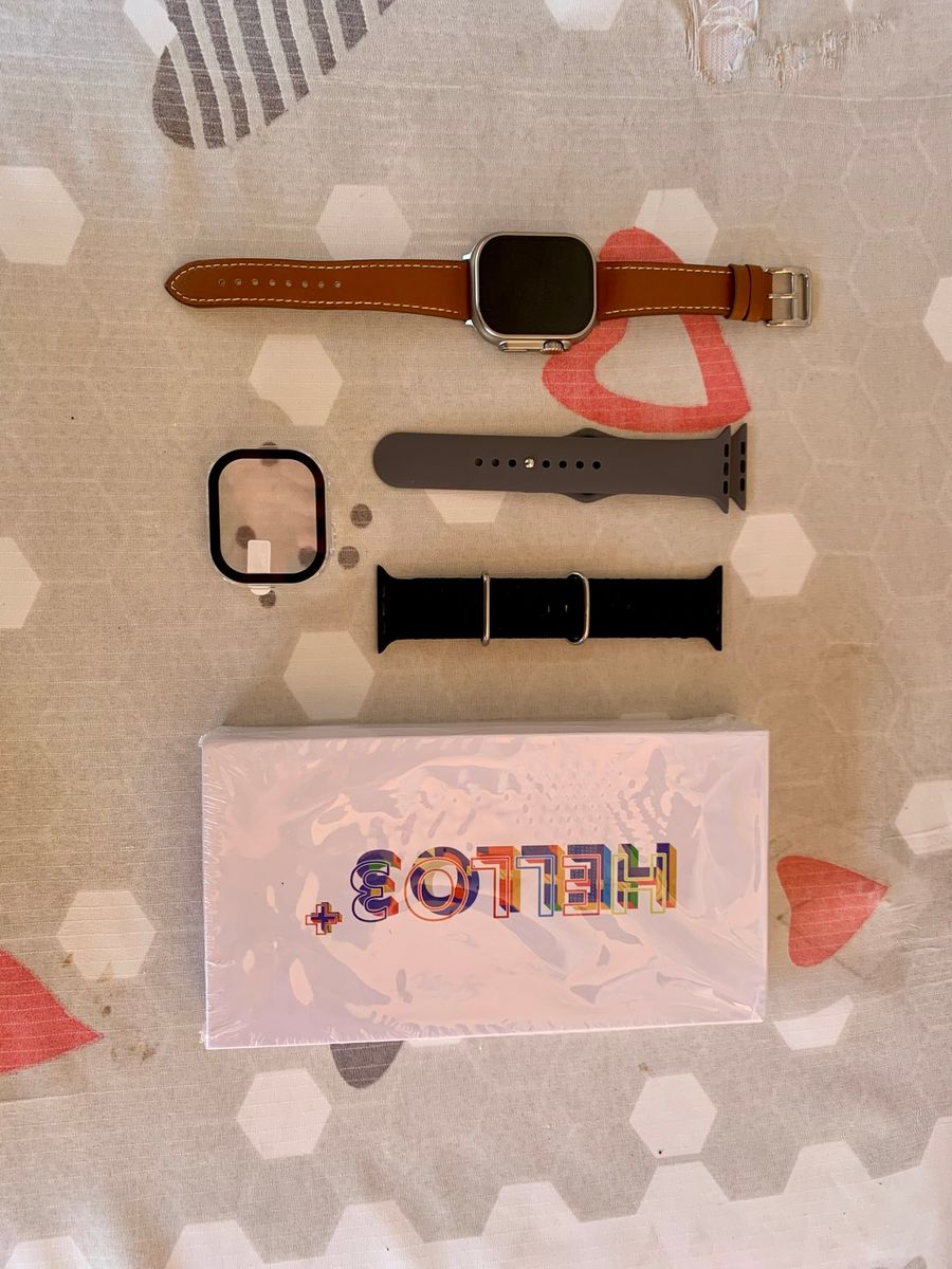 Smartwatch Hello Watch Ultra 2 Plus. | Relógio Masculino Apple Nunca ...