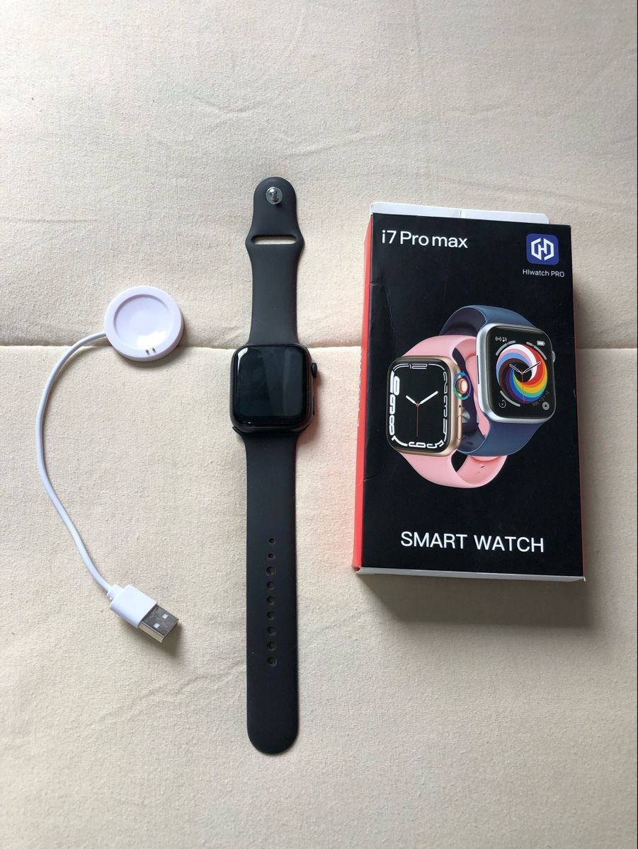 Smartwatch Iwo | Relógio Masculino Hlwatch Pro Nunca Usado 81144757 ...