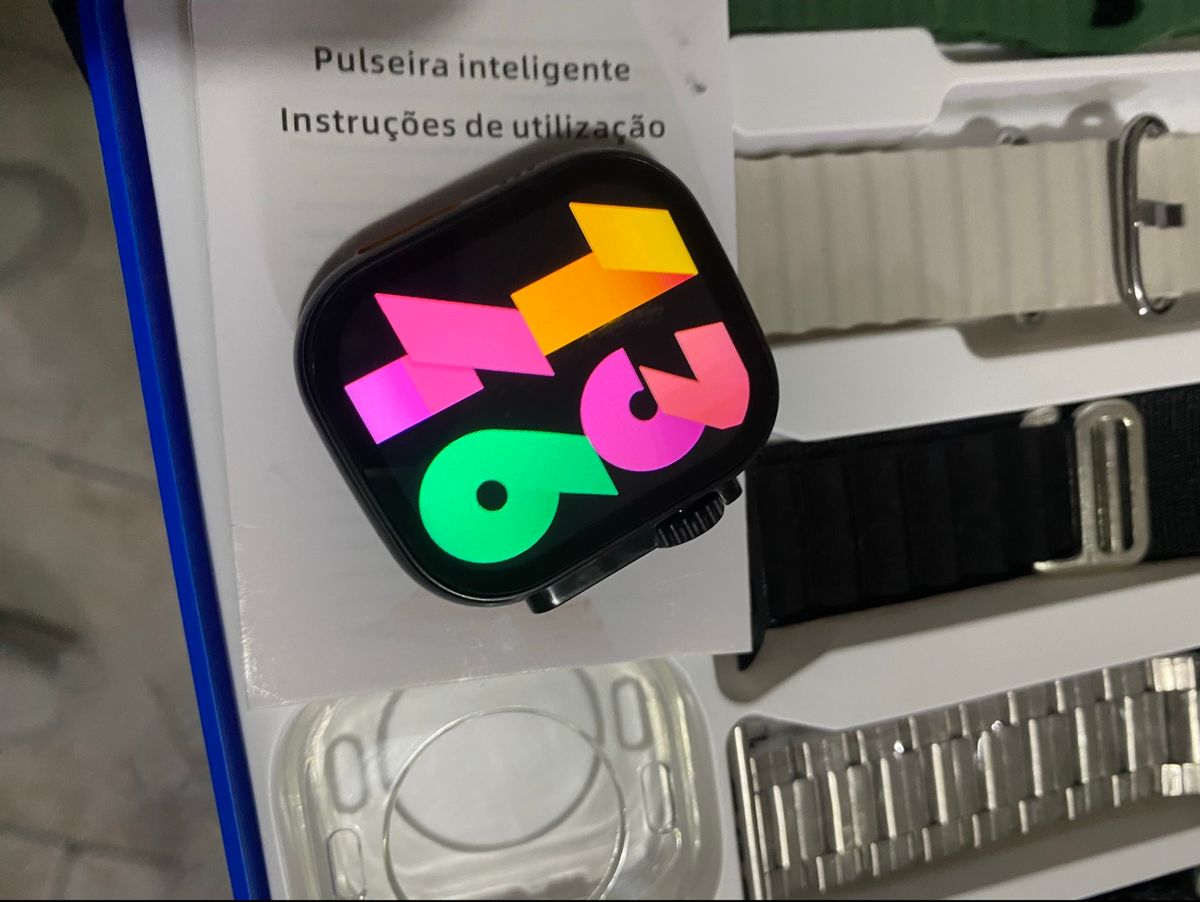 Smartwatch K9 Ultra Pro Max Série 10 com Sete Pulseiras | Celular ...