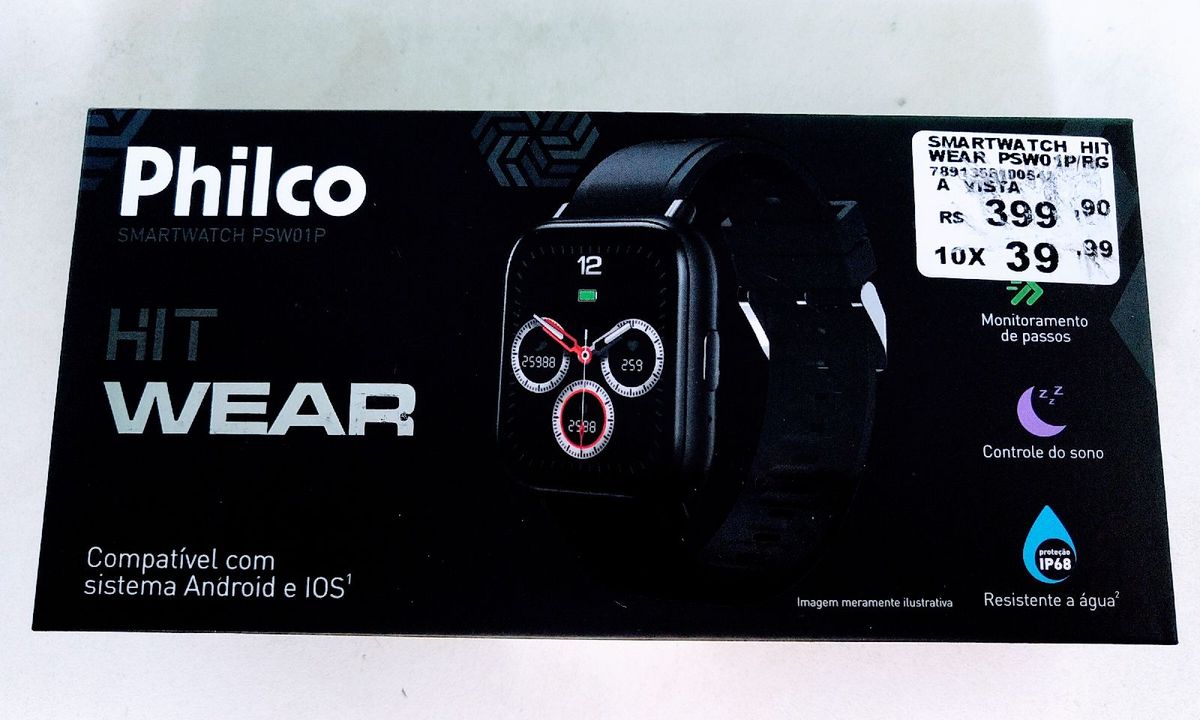 Smartwatch Philco Hit Wear | Item Info & Eletro Philco Usado 79921021 ...