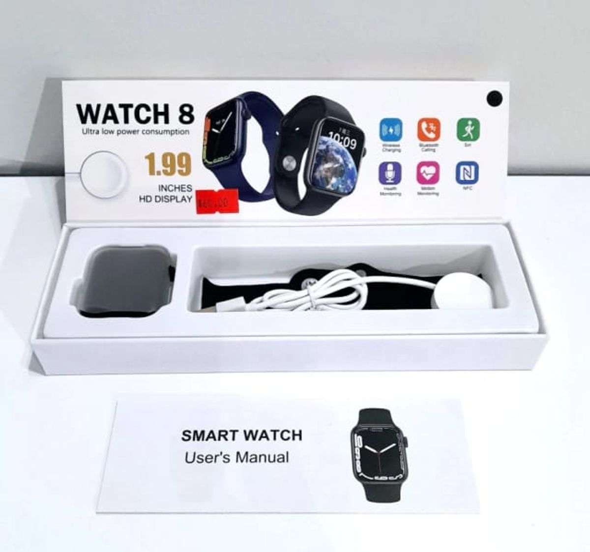 Smartwatch Relógio Inteligente 8 Consumo de Energia Ultra Baixo ...